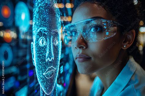 A Data Scientist Training An Ai Model To Recognize And Classify Images