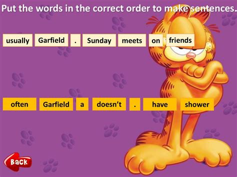 Garfild Game презентация онлайн