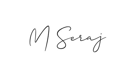 92 M Seraj Name Signature Style Ideas Latest Autograph