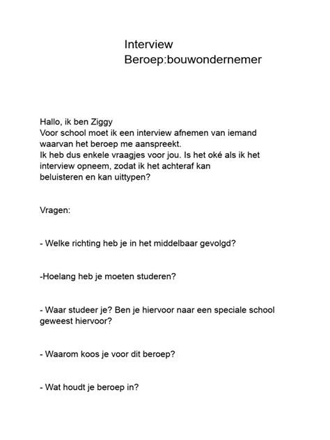 Interview Pdf