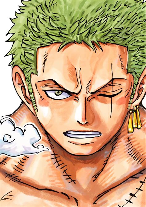 Roronoa Zoro Roronoa Zoro One Piece Manga Zoro One Piece