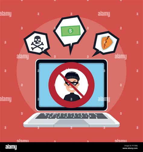 Hacker And Security System Stock Vector Image And Art Alamy