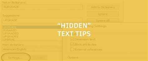 Hidden Text Tips AutoCAD Blog Autodesk