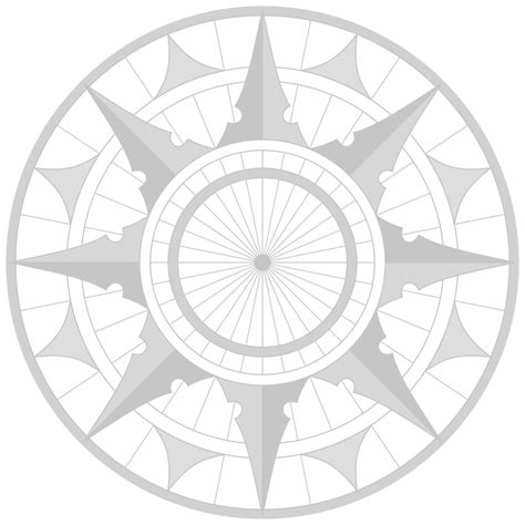 Compass Png Images Simple Compass Map Compass North Compass Free