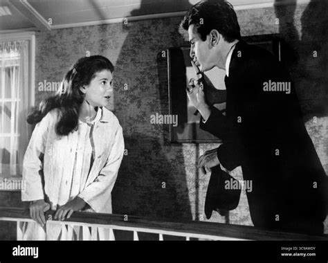 Annette Gorman Maximilian Schell On Set Of The Film Five Finger