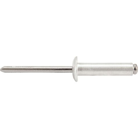 Rebite Repuxo De Alumínio 60x250mm Mandril Aço Com 50 Peça Guimepa