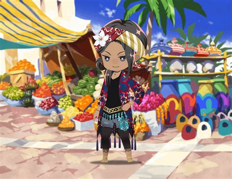 [art] Twst Chibi Style Najma Fan Made Not Official R Twistedwonderland