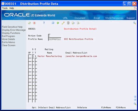 Set Up Edi Error Notification
