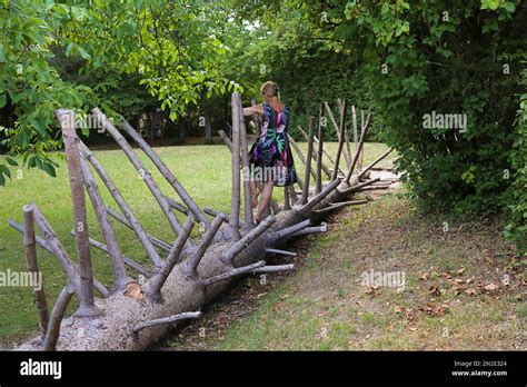 Sensory And Barefoot Path In The Spa Gardens Of Bad Sebastiansweiler
