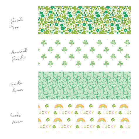 Mini St Patricks Day Pattern Collection — Southerly Design
