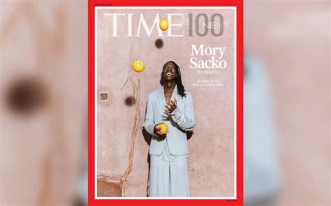 Le Chef Français Mory Sacko En Une Du Magazine « Time Dédié Aux