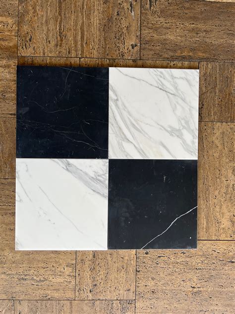 Checkerboard Marble Tiles