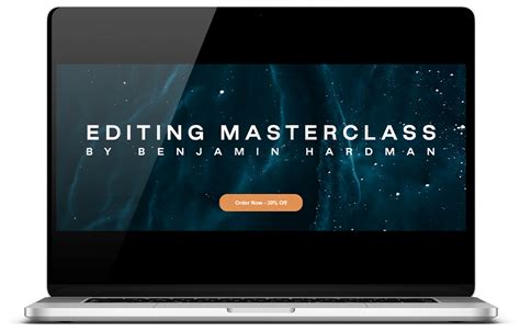 The Photography Editing Masterclass By Benjamin Hardman