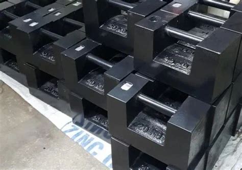 Cast Iron Black Rectangular Weights For Industrial At Best Price In Rajkot