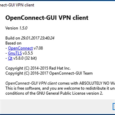 openconnect gui alternatives and similar software
