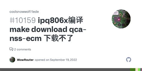 Ipq806x编译make Download Qca Nss Ecm 下载不了 · Issue 10159 · Coolsnowwolf