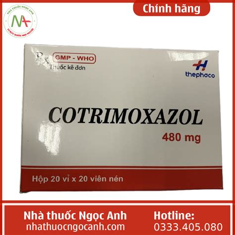 Thuốc Cotrimoxazol 480mg Thephaco Vỉ Có Giá Bao Nhiêu Mua ở đâu