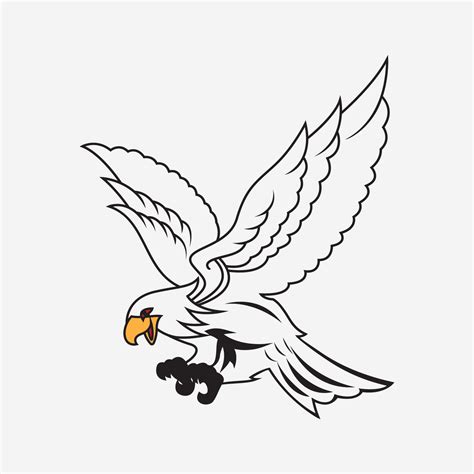 Eagle Vector Illustration Design 17372646 Vector Art At Vecteezy