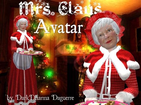 Second Life Marketplace Mrs Claus Avatar