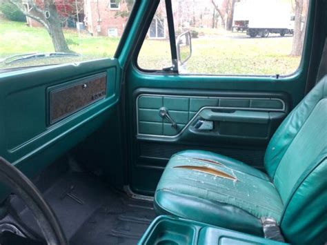 1978 Ford Bronco Jade Green 4wd Automatic Custom For Sale