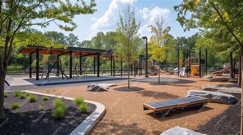 Premium Photo Outdoor Fitness Park An Open Space With Outdoor