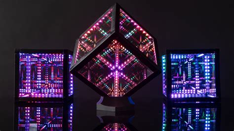 Hypercube Nano Led Infinity Cube Is Sound Reactive And App Enabled Ultrachromatic Art Gadget Flow