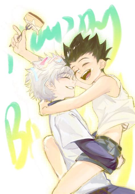 Gelb Gon Freecss Killua Zoldyck Hunter X Hunter Chinese Commentary