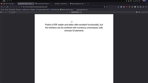 Created A Script That Turns A Firefox Profile Into A Standalone Pdf Reader App R Commandline
