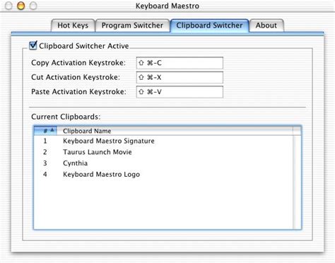 Keyboard Maestro Documentation