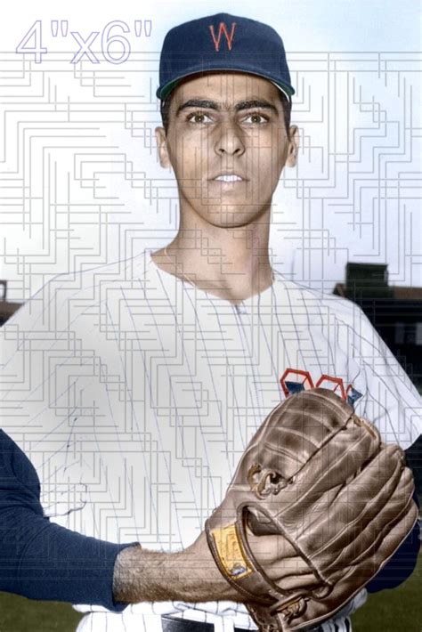 Ralph Lumenti 1957 Washington Senators Choose A Style Colorized