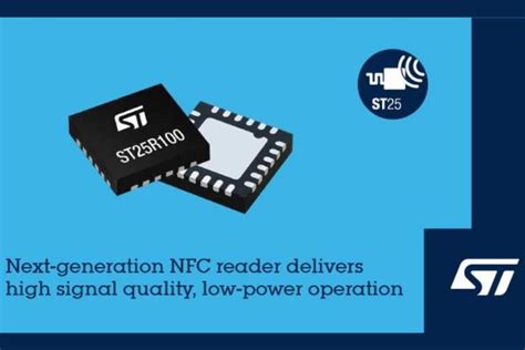 Stmicroelectronics Nfc Reader Enables Cost Effective Contactless