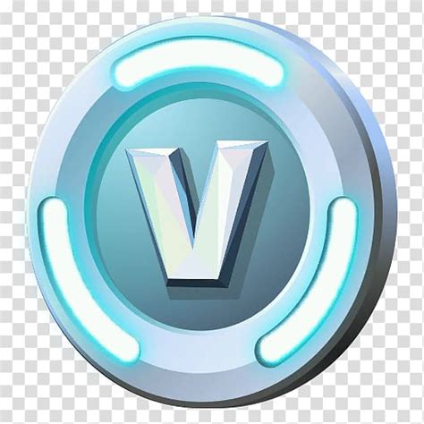 Free Download Round White And Blue V Logo Illustration Fortnite