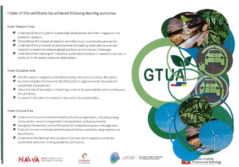 Our Teachers Received Certificates Under The International Gtua Project