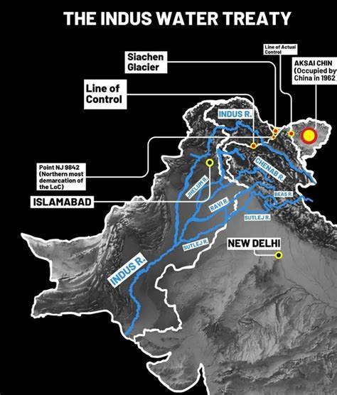 Indus River Origin Map Location And Countries It Flows Through Tibet To Pakistan Track Its