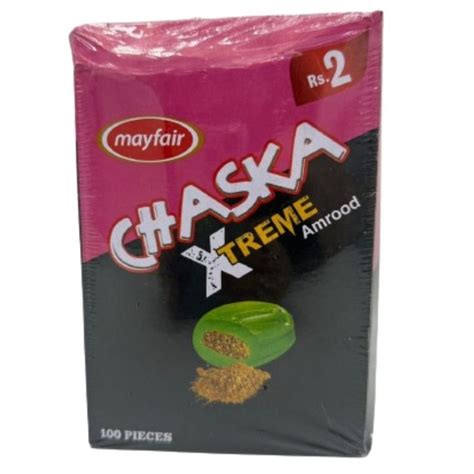 Mayfair Chaska Xtreme New Flavour Chaska Amrood 100 Pcs Daraz Pk