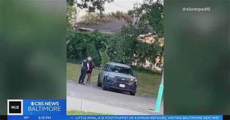 Maryland Officer Suspended After Video Circulates Of Him Kissing Female Getting Into Patrol Car