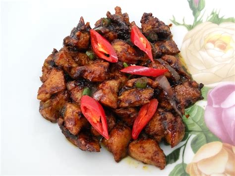 Ayam Masak Kicap Kering Buat Orang Lapo