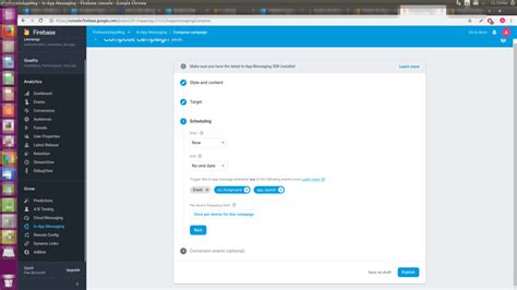 Firebase In App Messaging Mobikul