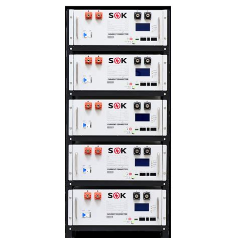 Sok Server Rack Battery Rack For 5 Batteries Solarsuperstore
