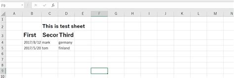How To Loop Through Excel Sheet Which Does Not Start From First Row And