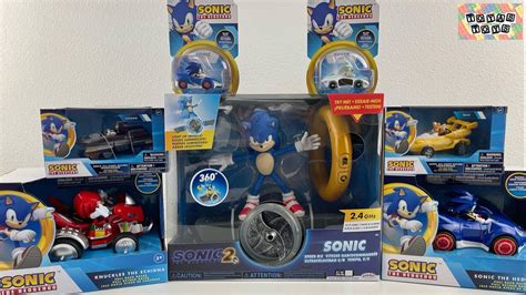 Sonic The Hedgehog Toy Cars Unboxing Review Sonic Speed Light Up