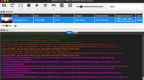Meta Macos Vulkan Issues · Issue 11414 · Rpcs3rpcs3 · Github