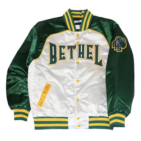 Satin Iverson Headgear Classics Bethel High School Jacket