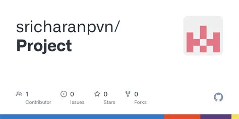 Github Sricharanpvnproject