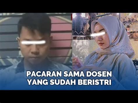Sosok Mahasiswi Cantik Gebetan Dosen Beristri yang Digerebek Warga, Hobi Traveling - YouTube