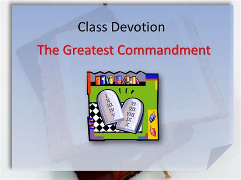 Ppt Class Devotion Powerpoint Presentation Free Download Id1832859