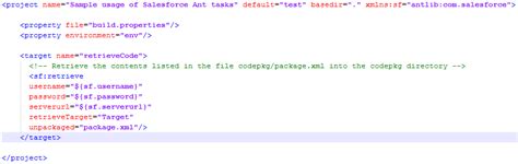 ant setup for salesforce migration infallibletechie