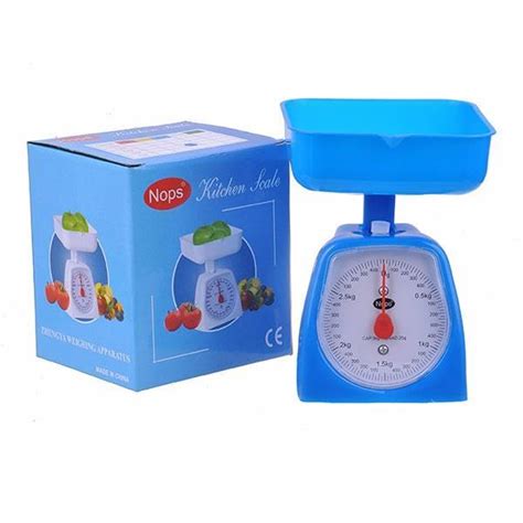Manual Kitchen Scale 5kg Plastic Spice Measuring Analog Scale Weighing
