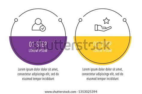 Modern Vector Illustration Infographic Circles Template Stock Vector