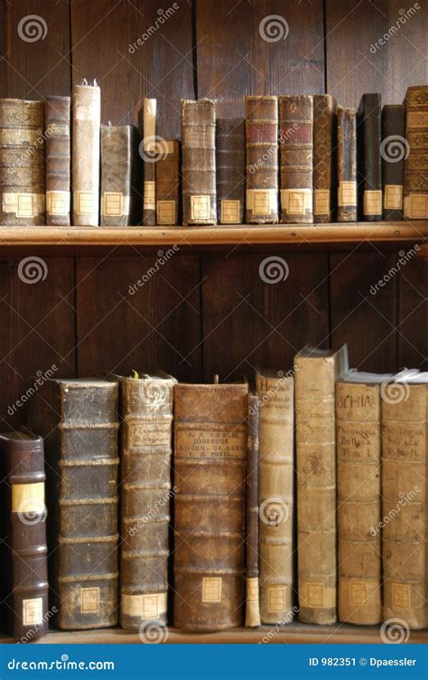 Books In A Midieval Library Stock Image Image Of Shelf University